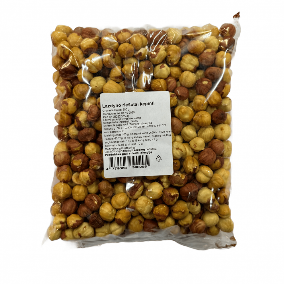 Lazdu rieksti, 500g – Turku Kārums
